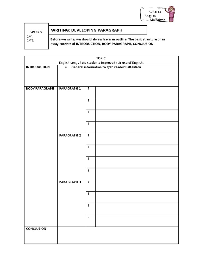 Paragraph Development | PDF