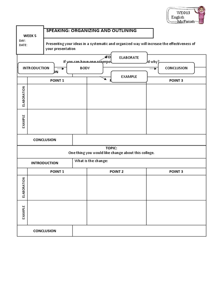 Organizing Ideas | PDF