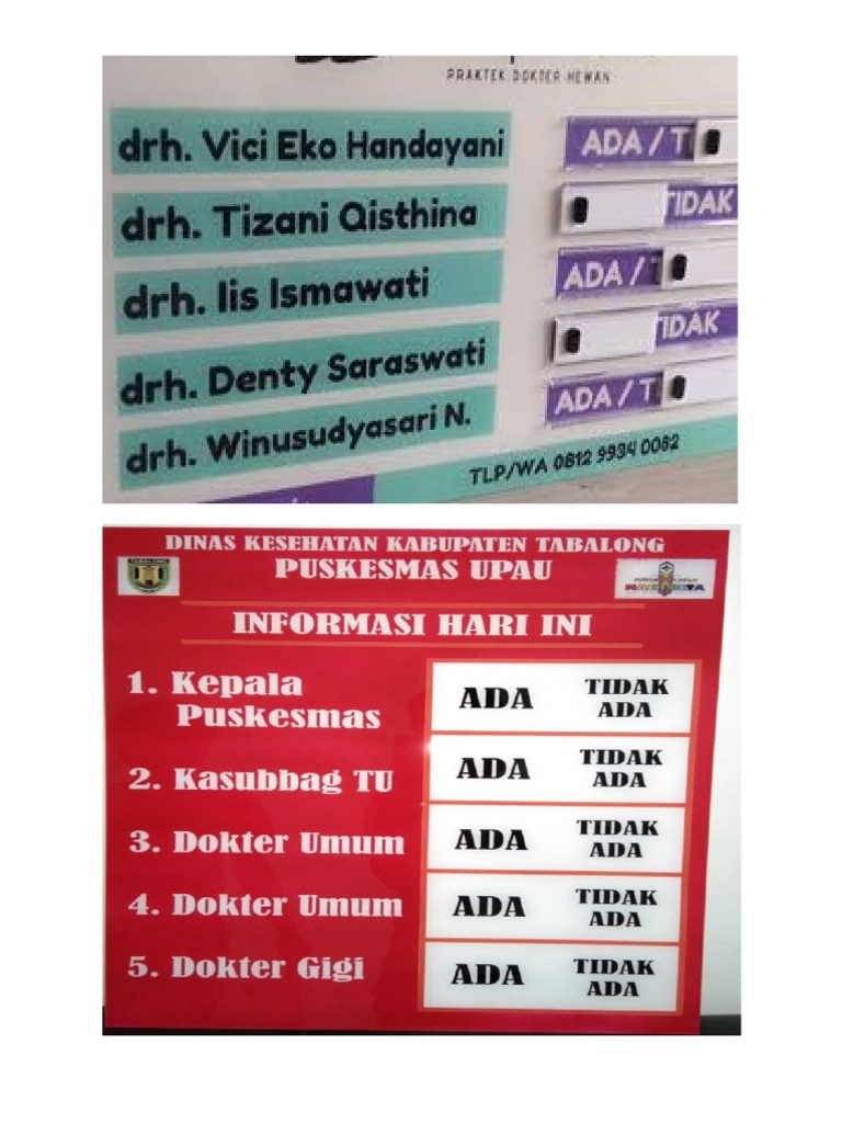 Contoh Papan Nama Akrilik | PDF