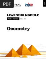 Grade 7 Math Practice Test | PDF | Multiple Choice | Area