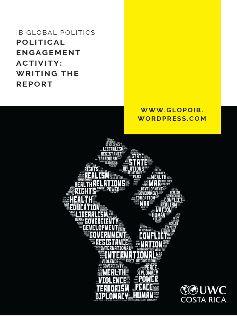 Political Engagement Activity: Writing The: Ib Global Politics | PDF ...