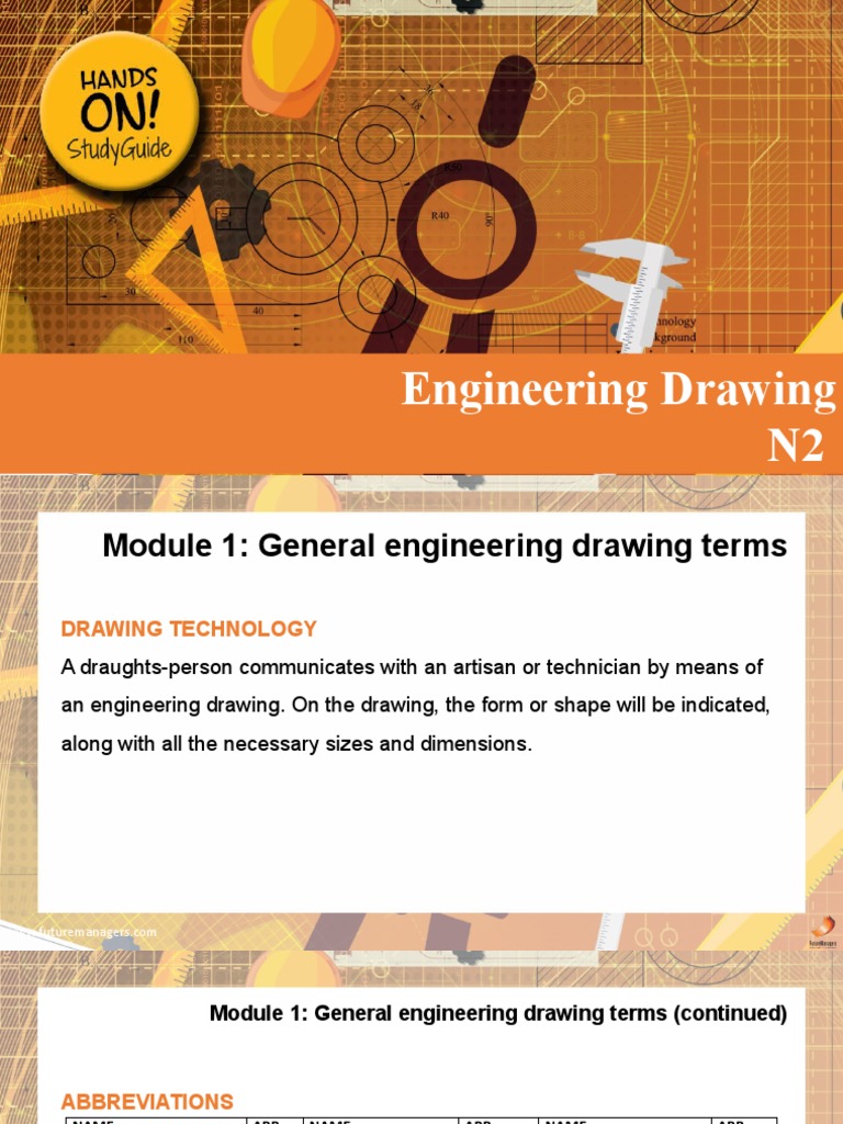 Engineering Drawing N2 | PDF | Screw | Welding