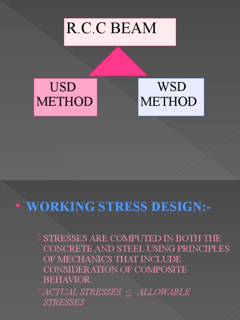 An Overview of the Working Stress Design Method for Reinforced Concrete ...