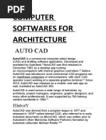 AutoCAD Version History | PDF | Microsoft Windows | Auto Cad