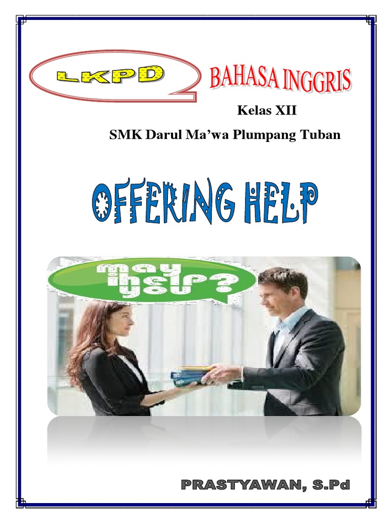 LKPD - Offering Help or Service | PDF
