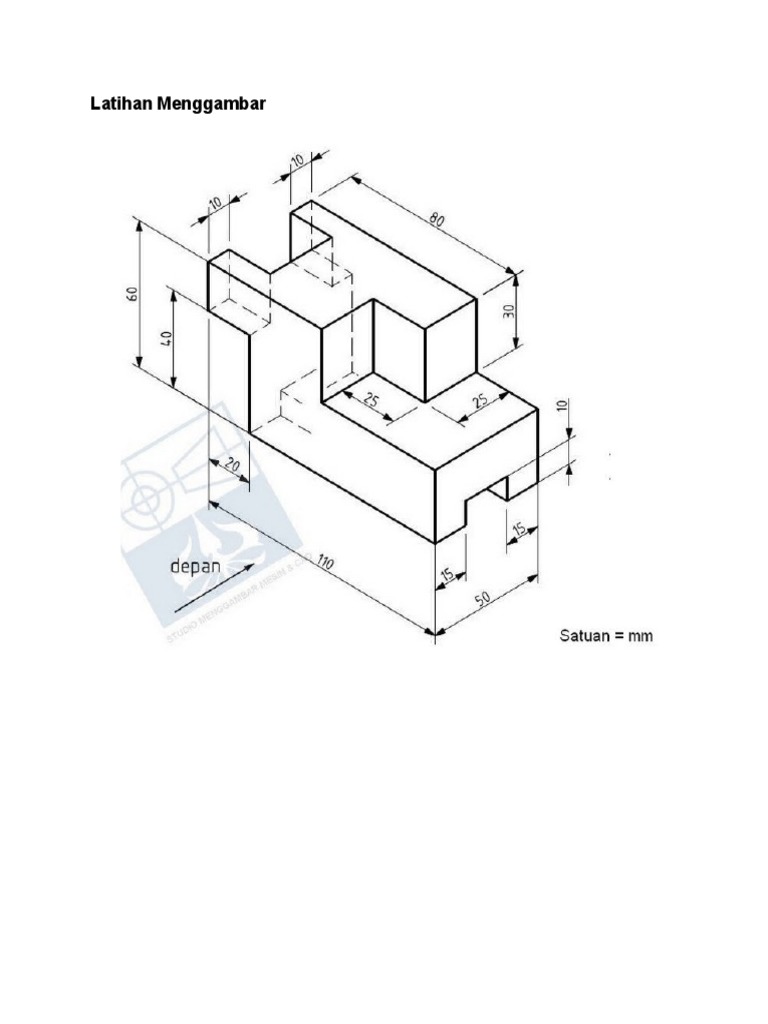 Latihan Menggambar 1a | PDF