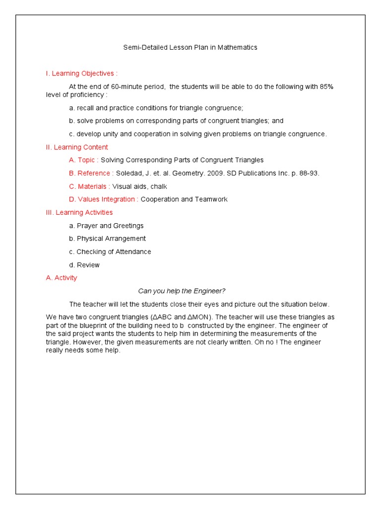 I. Learning Objectives:: Can You Help The Engineer? | Download Free PDF ...