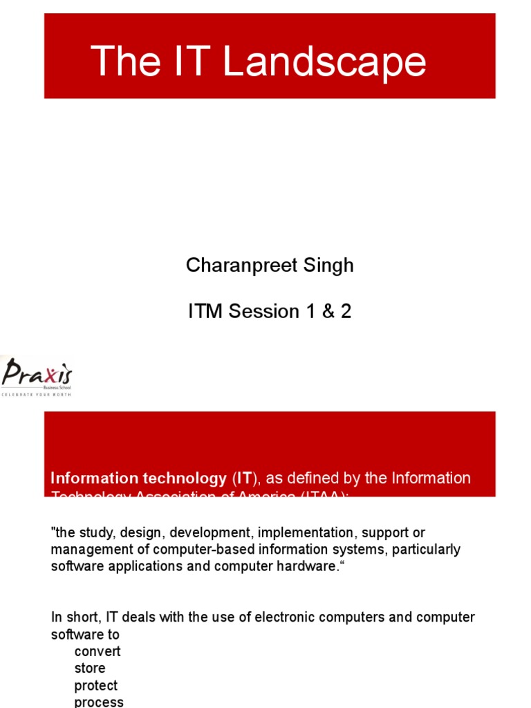 Overview of Information Technology Trends | PDF | Software As A Service ...