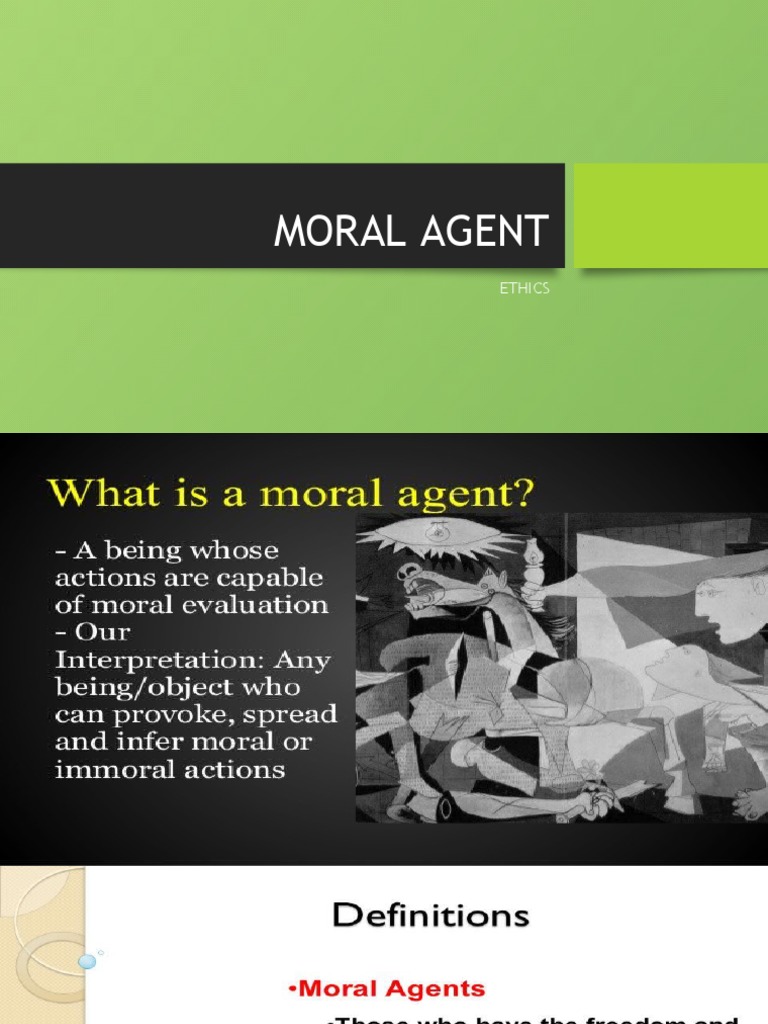 Moral Agent | PDF | Morality | Value (Ethics)