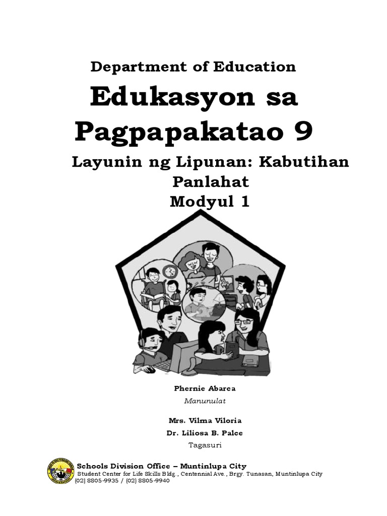 EsP 9 Modyul 1 Week 1 - 2 1 | PDF