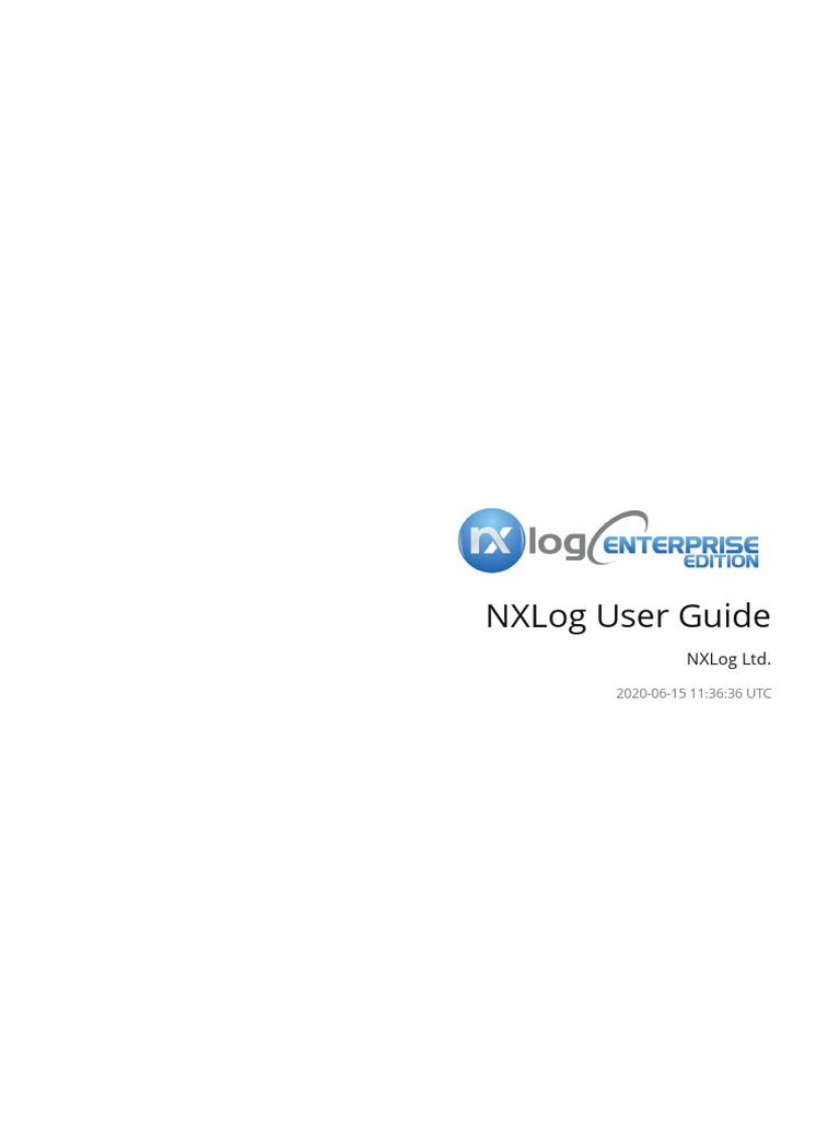 Nxlog User Guide | PDF | Information Technology | System Software