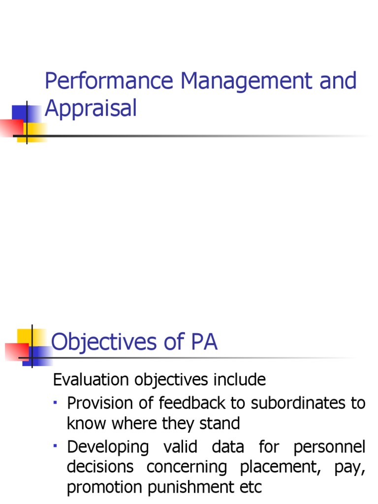 A Comprehensive Guide to Performance Management and Appraisal Systems ...