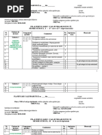 Fisa de Progres Model | PDF