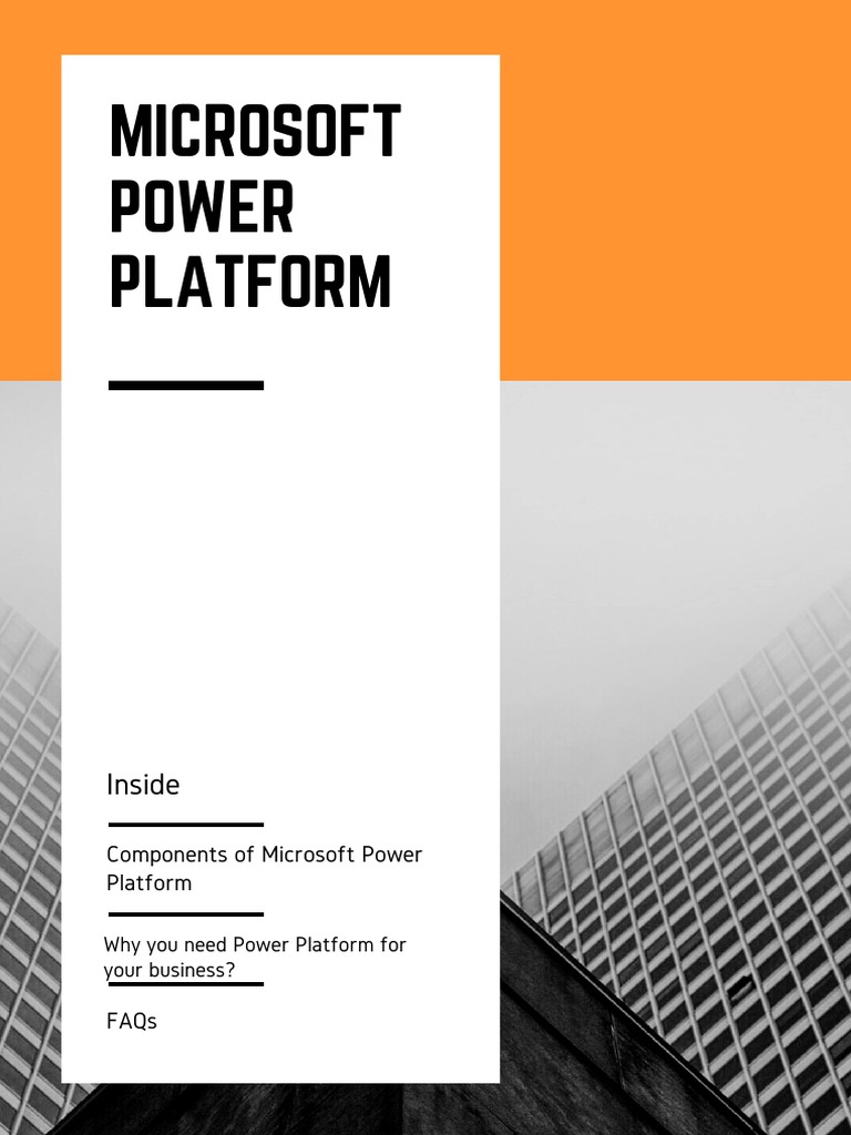 Microsoft Power Platform Overview | PDF