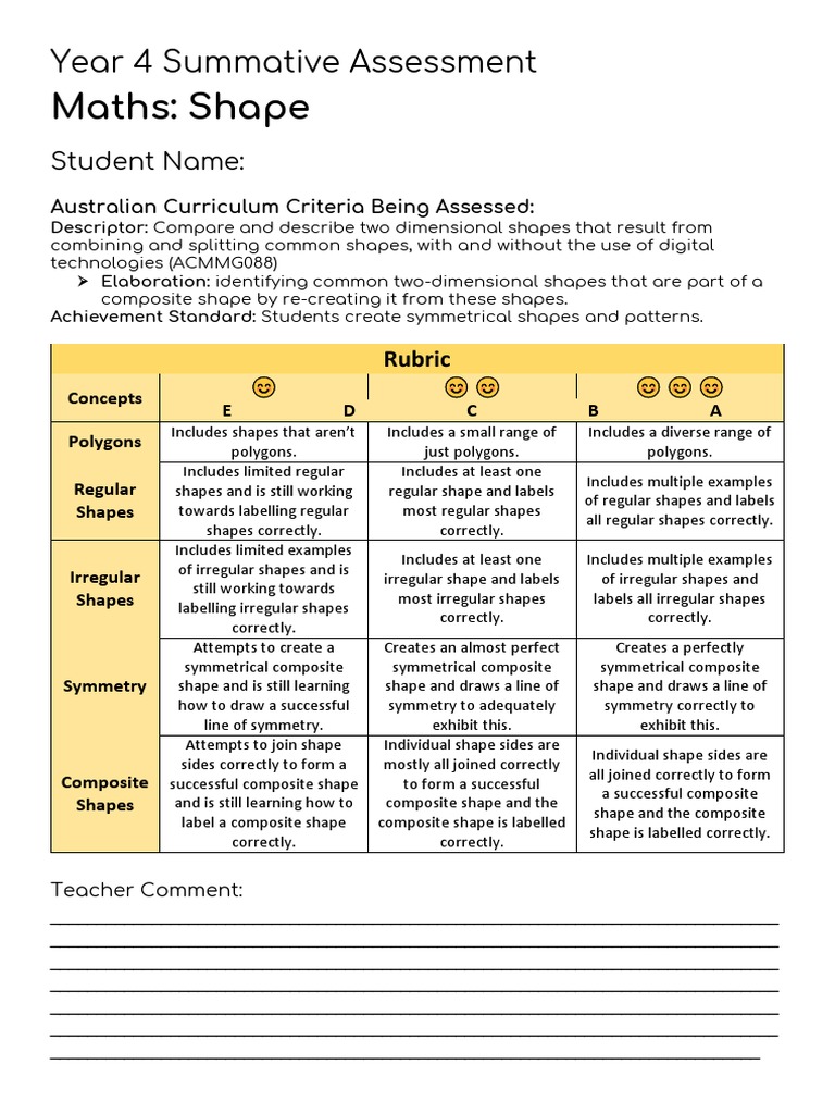 Science Rubric Pdf Shape Rubric Academic