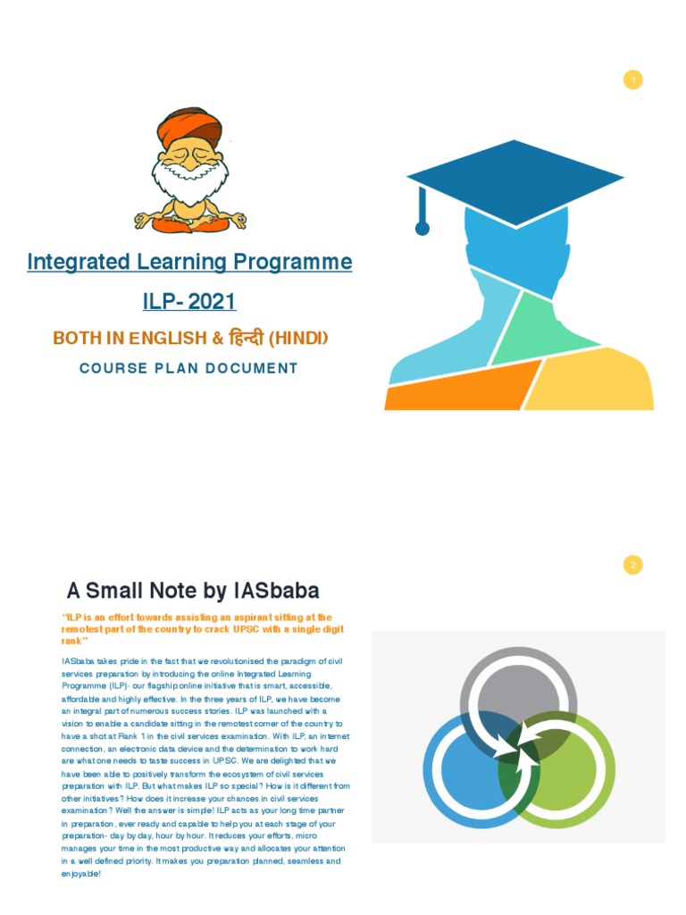 ILP 2021-Schedule_Plan | PDF | Mentorship | Economic Growth