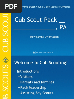 Boy Scout Powerpoint Template