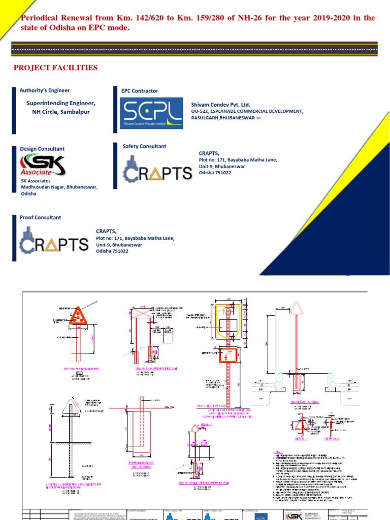 Project Facilities NH26 | PDF | Speed Limit | Streets And Roads