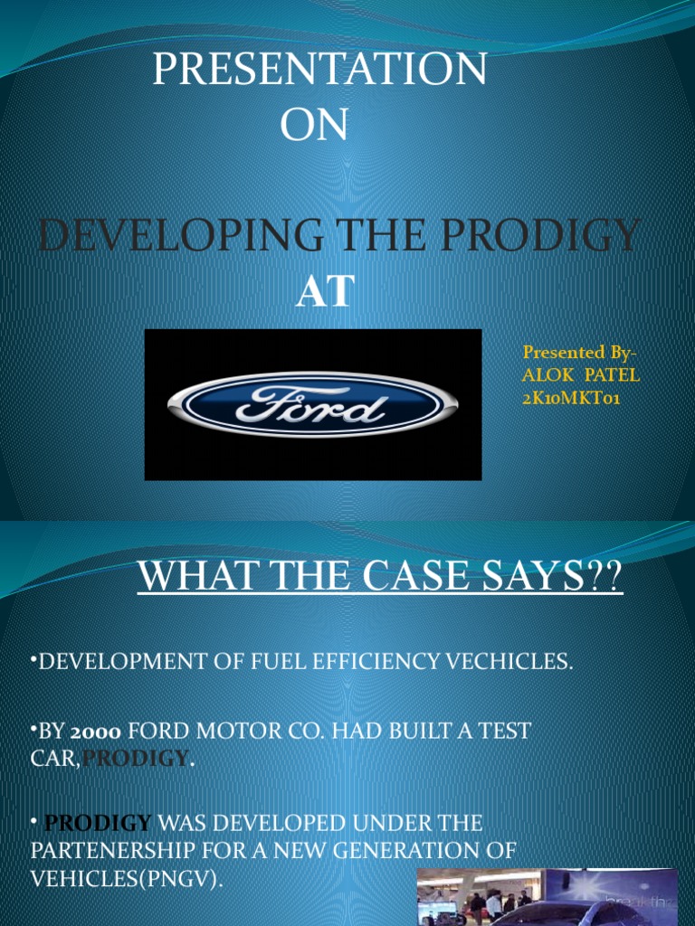 Presentation ON: Developing The Prodigy | PDF