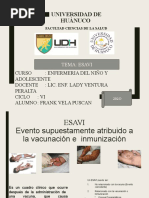 Manual ESAVI 2025: Vigilancia Vacunal | PDF | Vacunación | Vacunas