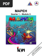 MAPEH5 - Q2 Module 1 Week 1 | PDF