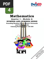 MATH Grade 4 Quarter 1 Module 1 FINAL | PDF | Learning | Numbers