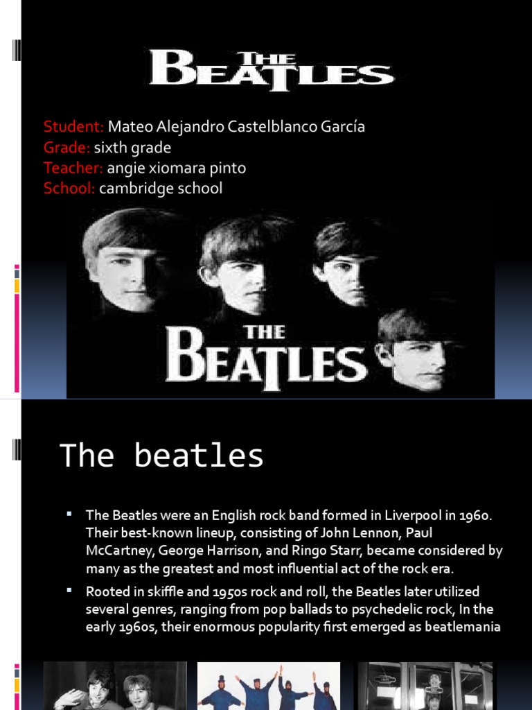 The Beatles: History and Impact | PDF | The Beatles | John Lennon