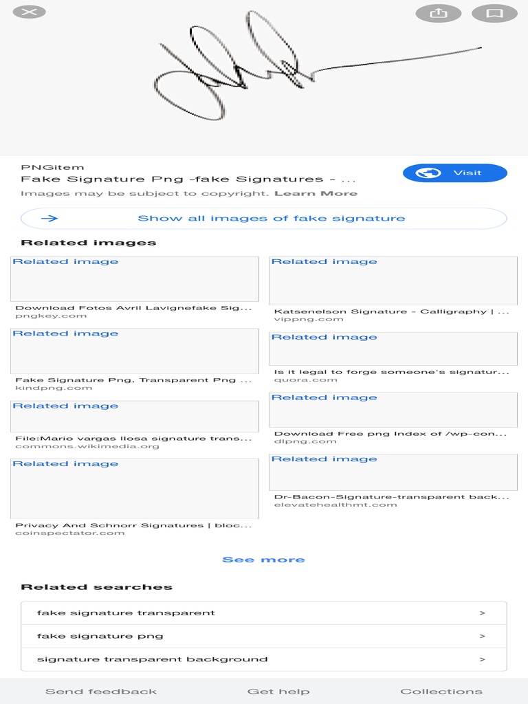 Fake Signature - Google Search PDF | PDF | Signature | World Wide Web