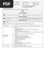 Lesson Plan (Wild Animals) | PDF | Lesson Plan | Vocabulary