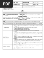 LESSON PLAN (Fuller Approach) | PDF