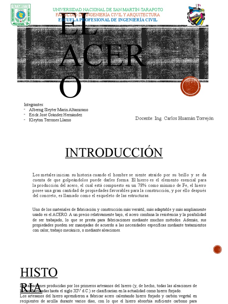 El Acero | PDF | Aleación | Acero