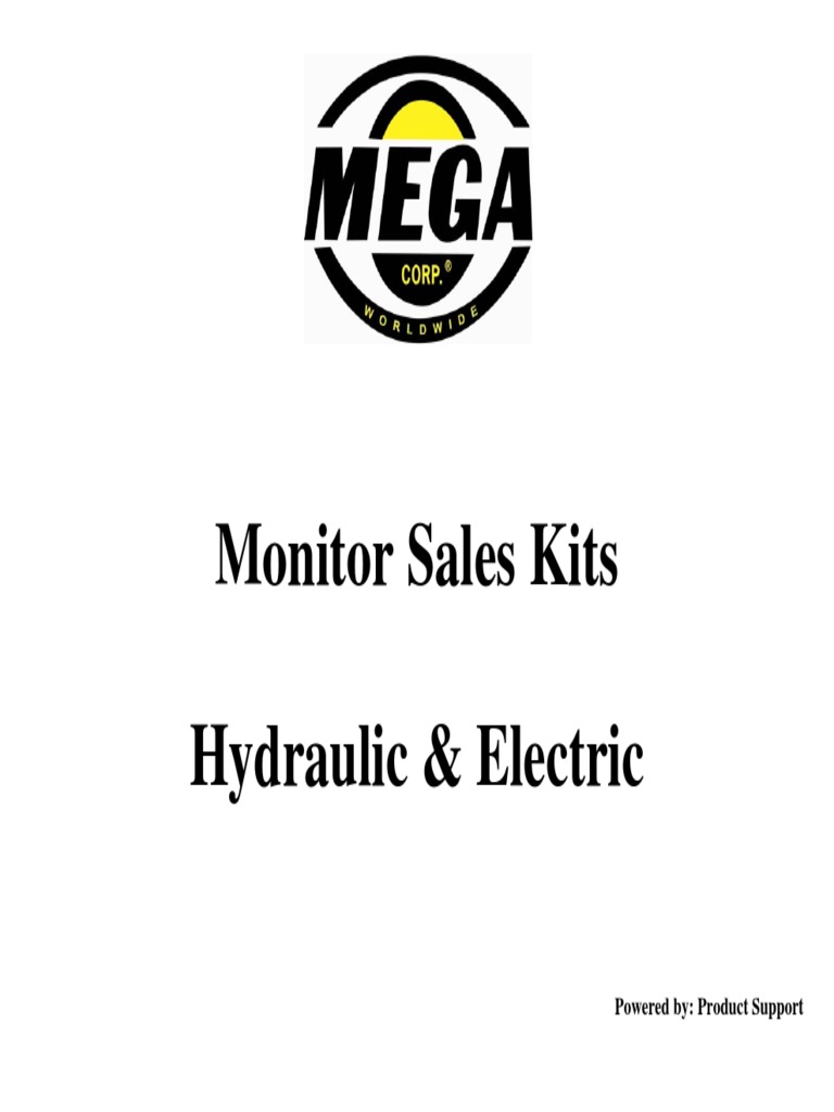 Elec Hyd Monitor Kit Sales Info | PDF | Home Appliance | Hydraulic Engineering
