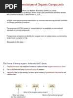 Functional Group Nomenclature Priorities Table | PDF