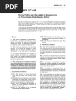 Norma ASTM B117-19: Teste de Névoa Salina | PDF | Ph | Corrosão