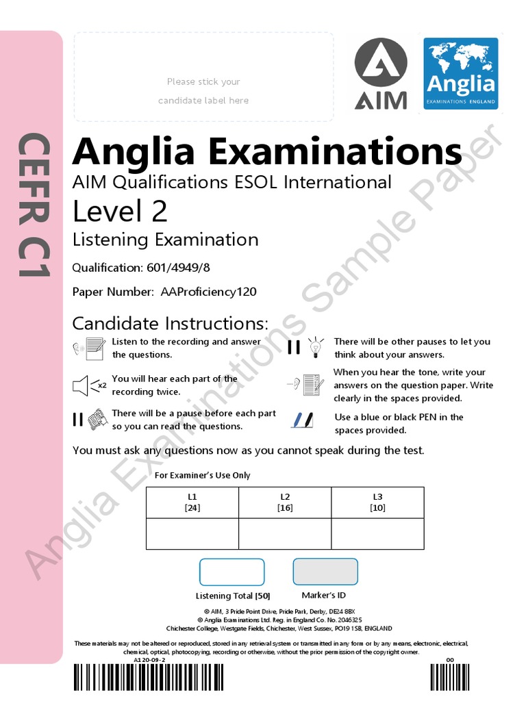 Proficiency LIST Template AA120 - Sample Paper | PDF | Foods ...