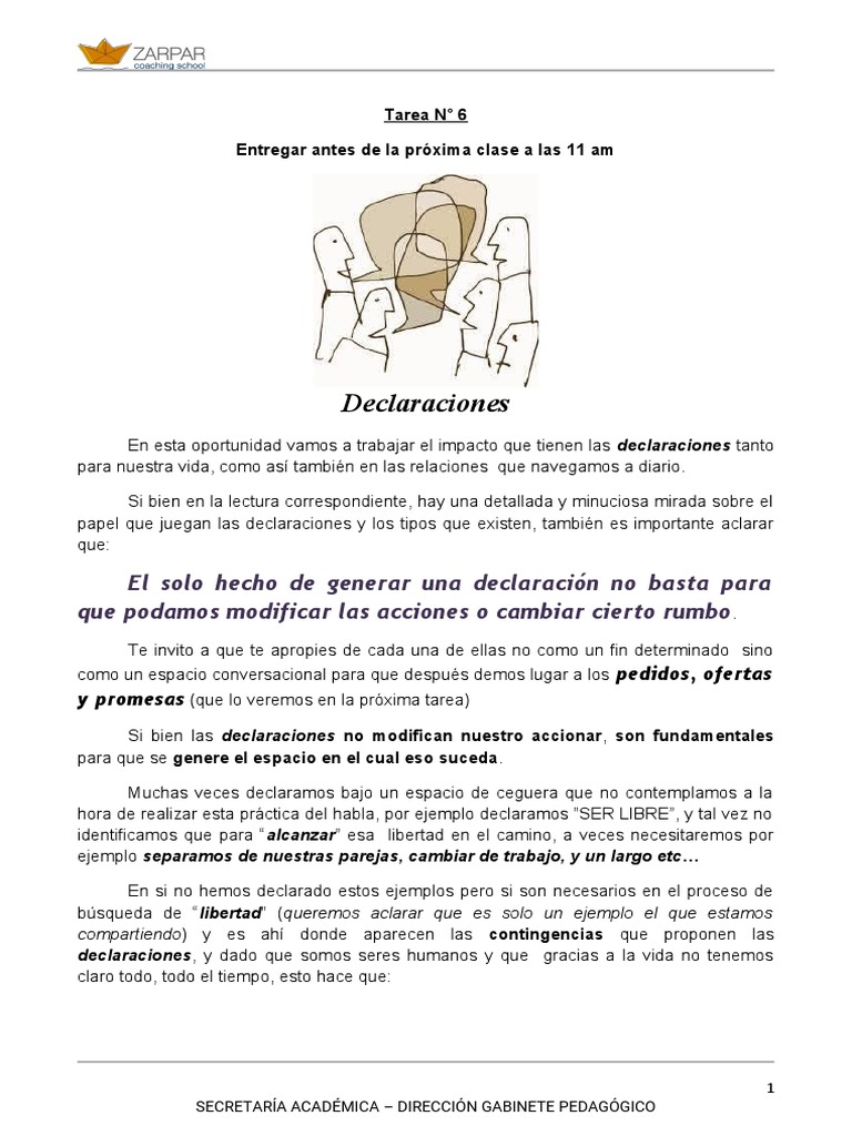 Tarea N 6 | PDF | Vida | Cognición