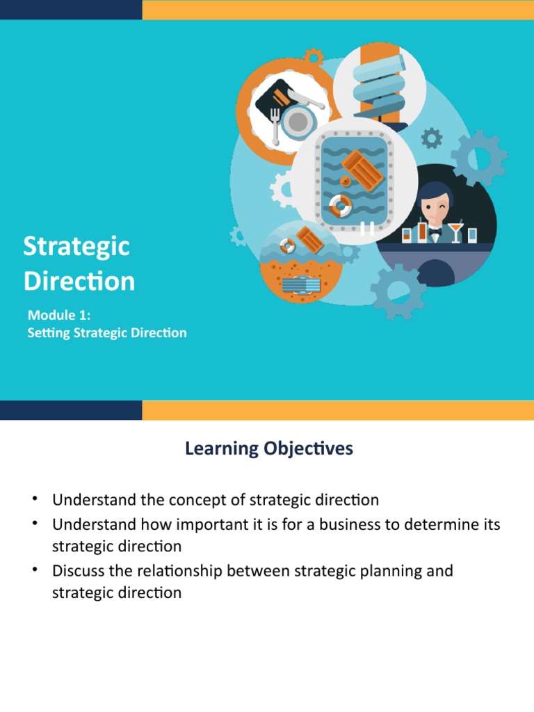 Module 1 - Setting Strategic Direction | PDF | Swot Analysis ...