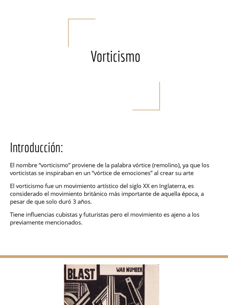Vorticismo | PDF | Modernidad | Modernismo