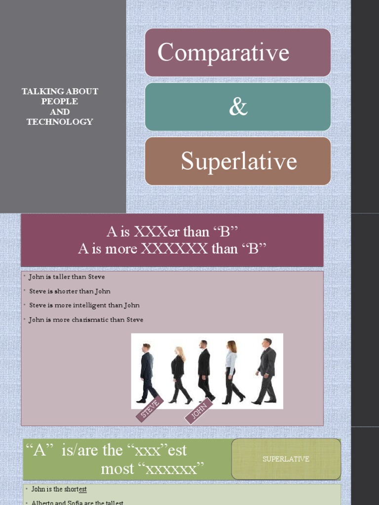 Comparative and Superlative WORKSHOP 7 | PDF