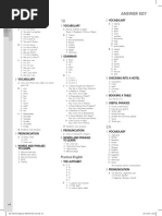 ENGLISH FILE A1-A2 - Four Editicion - WORKBOOK ANSWER KEY | PDF
