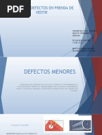 Manual Defectos de Telas | PDF | Textiles | Telar