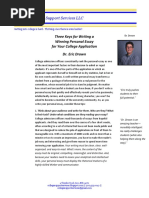 Ateneo Application Essay Writing Tips | PDF | Tagalog Language | Essays
