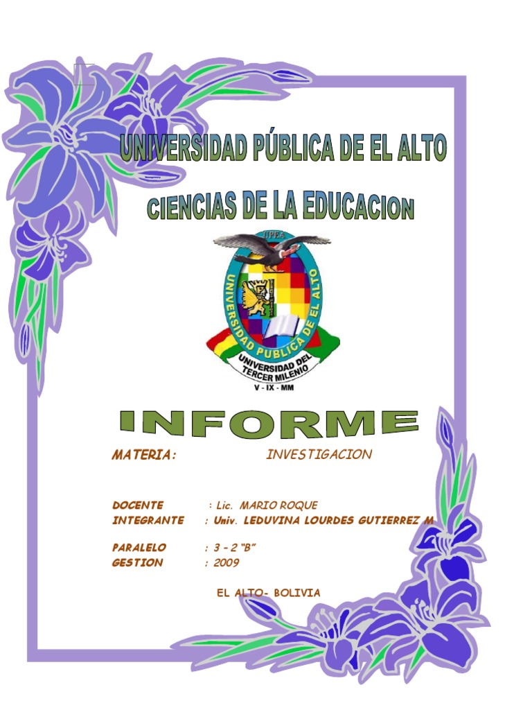 Varios Modelos Caratulas | PDF | Enseñando | Personal educativo