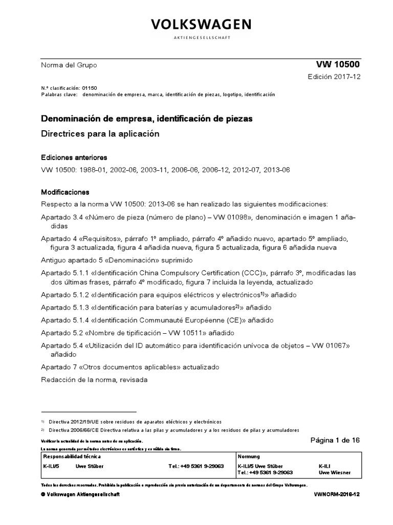 VW 10500 Es | PDF | Volkswagen | Marca