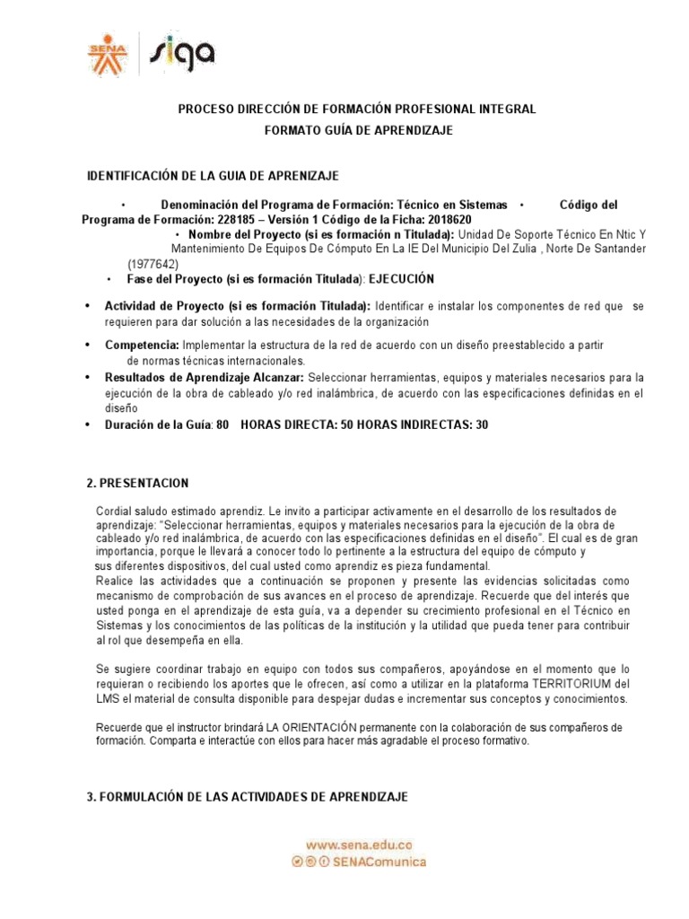 GFPI-F-019 - GUIA - DE - APRENDIZAJE-Redes de Computadoras 1.0!.pdf 222 | PDF | Punto de acceso ...