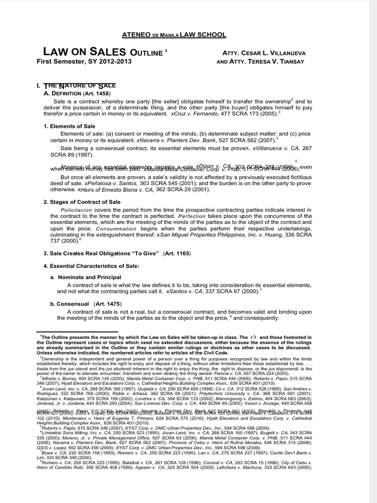 Sales Reviewer PDF | PDF | Mortgage Law | Sales