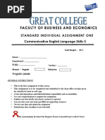 English Remedial Module | PDF | Verb | Question