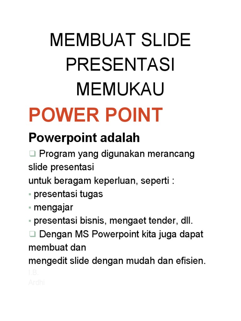Slide Presentasi Memukau Dengan | PDF