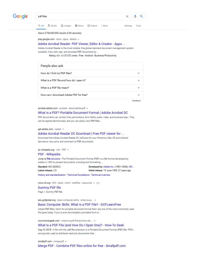 PDF Files - Google Search | PDF | Computing | Software