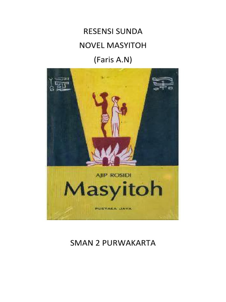 Resensi Novel Sunda Masyitoh (Faris Xii Mia 3) PDF | PDF